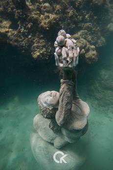 Nutmeg Princess comes alive at the Underwater Sculpture Park In Grenada ...