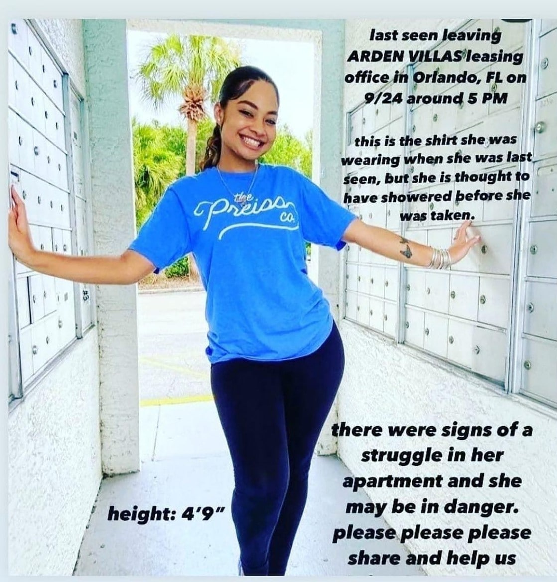 South Florida Teen, Miya Marcano Missing in Orlando