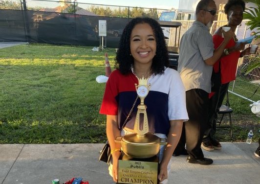 Chernéy Amhara Competes in Grace Jamaican Jerk Festival Cooking Competition