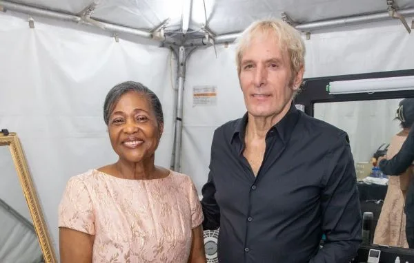 Lady Allen Attends Michael Bolton Concert In Jamaica