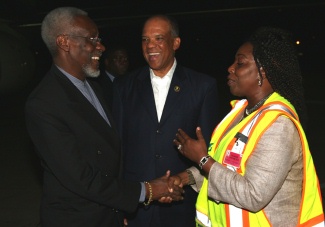 Former Prime Minister of Jamaica visits Bermuda - South Florida ...