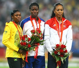 Jamaican sprinter, Shericka Williams' win Silver Medal in 400M - South ...