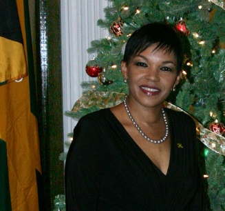 Audrey P. Marks, Ambassador of Jamaica to the United States Christmas ...